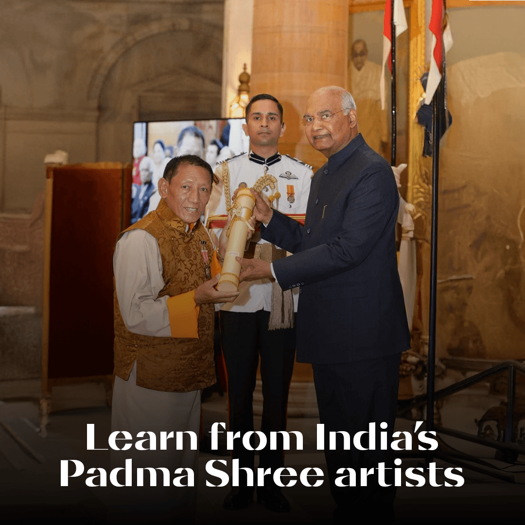 Learn Indian art with the masters - 5 Padma Shree Artists on Rooftop ...