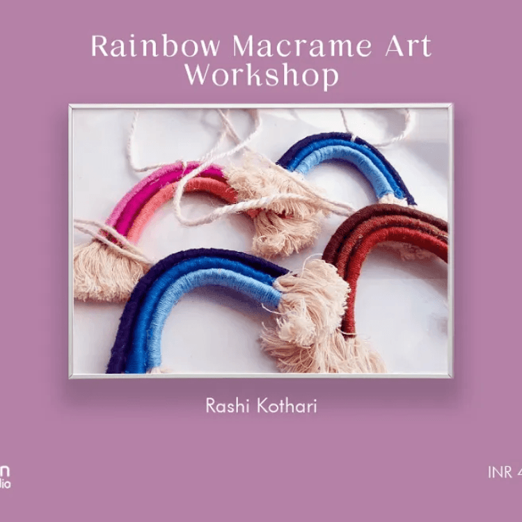 Rooftop Blog: Macrame Rainbow Hanging Workshop with Rashi Kothari | Rooftop
