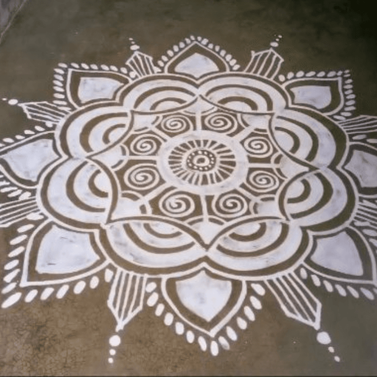 Jhoti Chita: Odisha Art on Floor and Wall | Rooftop