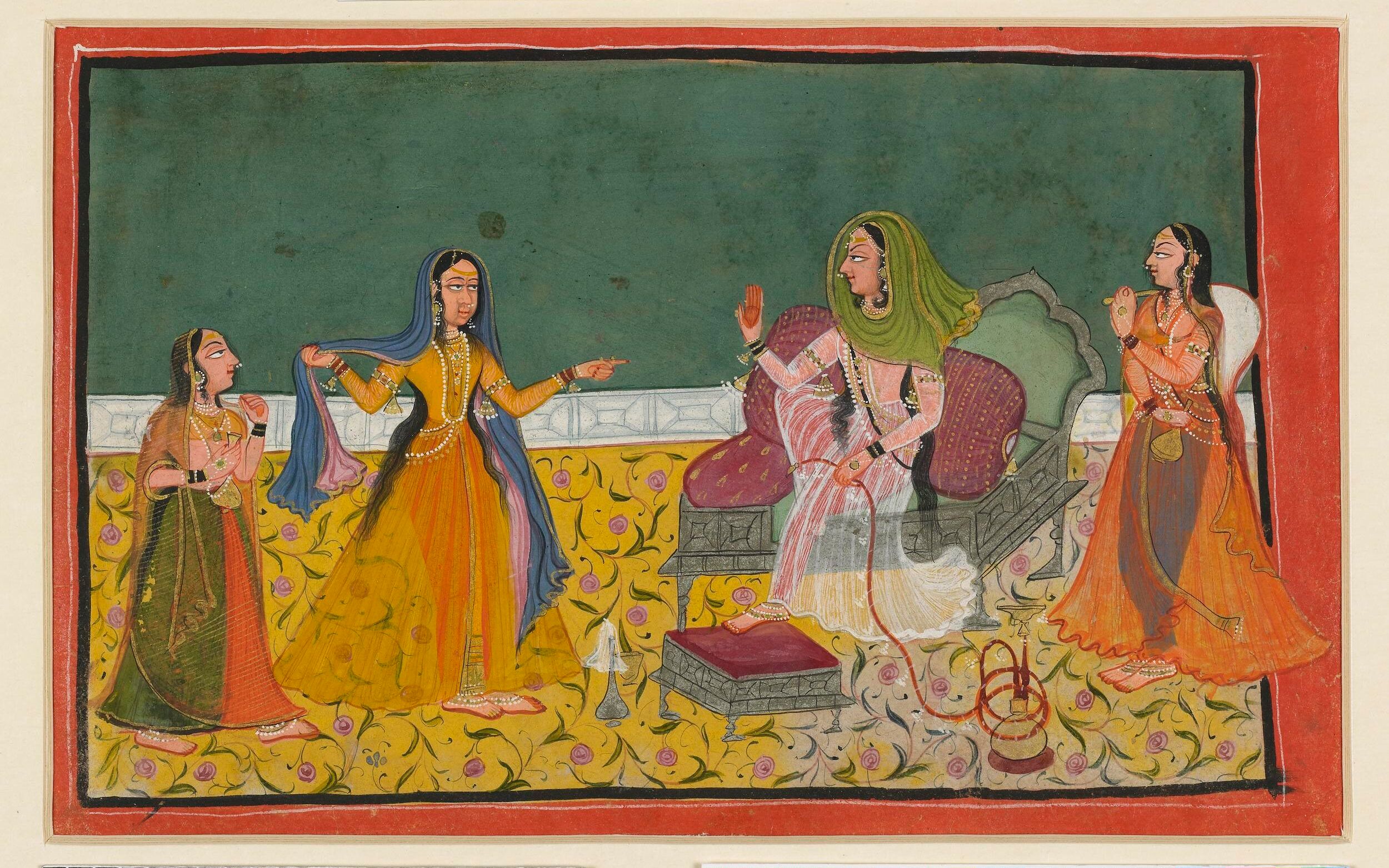 Rooftop Blog: Bundi Paintings: The Incredible Miniature Paintings Of ...